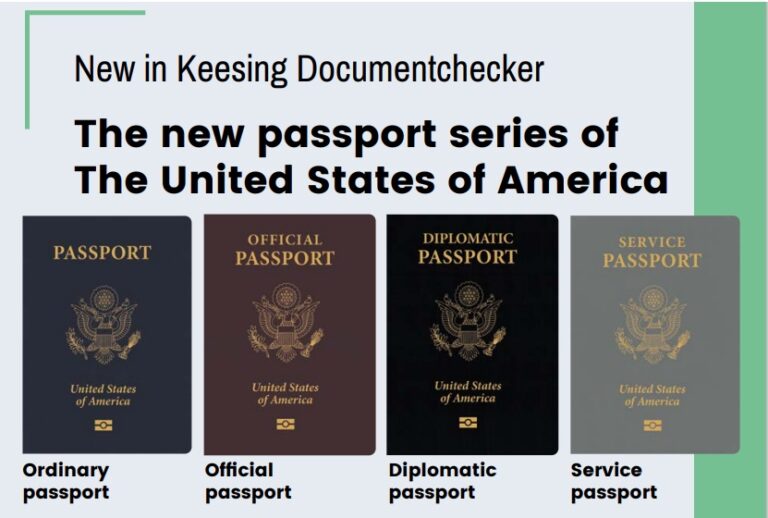 Infographic Usas 2020 Passport Series Keesing Technologies