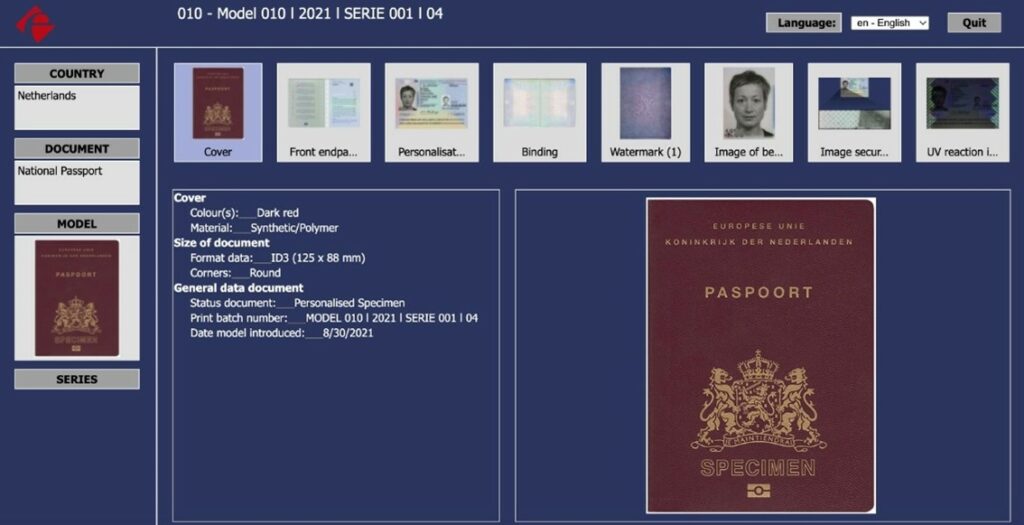 Exploring ID Document Databases for Manual Identity Verification - Keesing